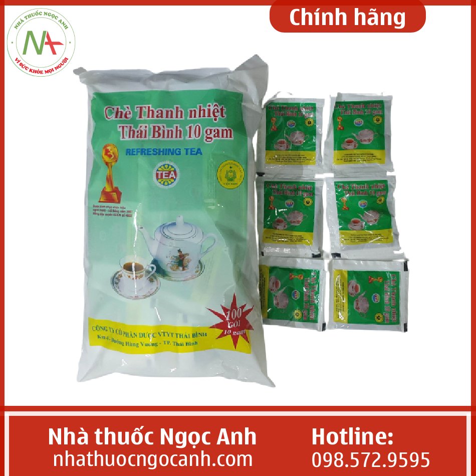 Chè Thanh nhiệt Thái Bình 10g giá bao nhiêu, mua ở đâu, có tốt không?