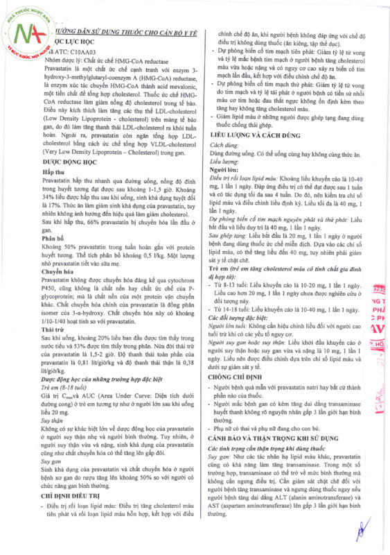 Thuốc Fasthan 20 là thuốc gì? mua ở đâu? giá bao nhiêu?