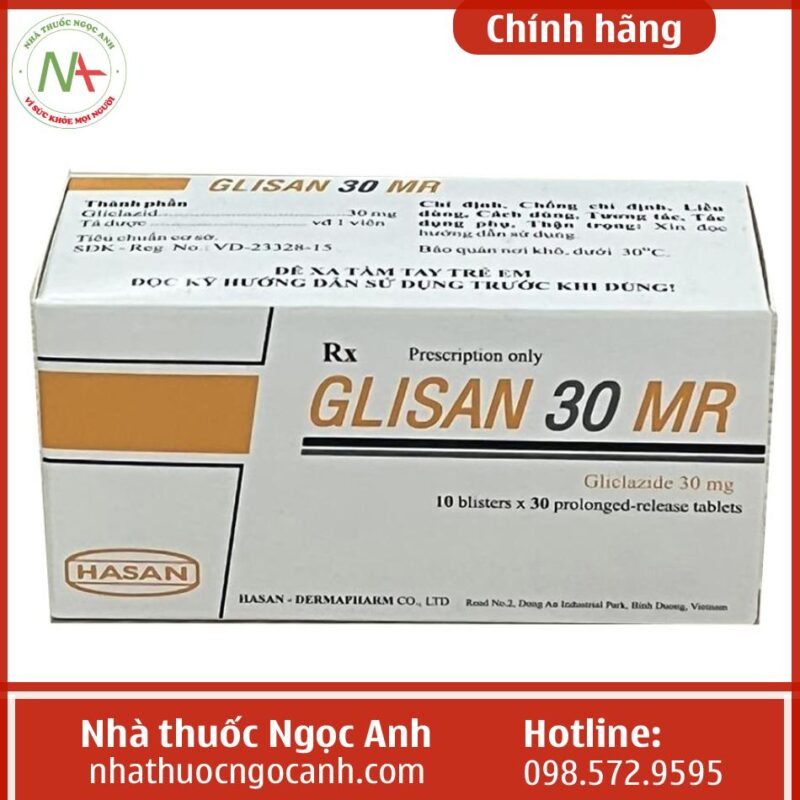 Thuốc Gliclazide - điều trị đái tháo đường type II (không phụ thuộc ...