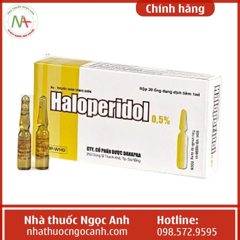 Thuốc Haloperidol là thuốc gì? Tác dụng phụ, chống chỉ định của ...
