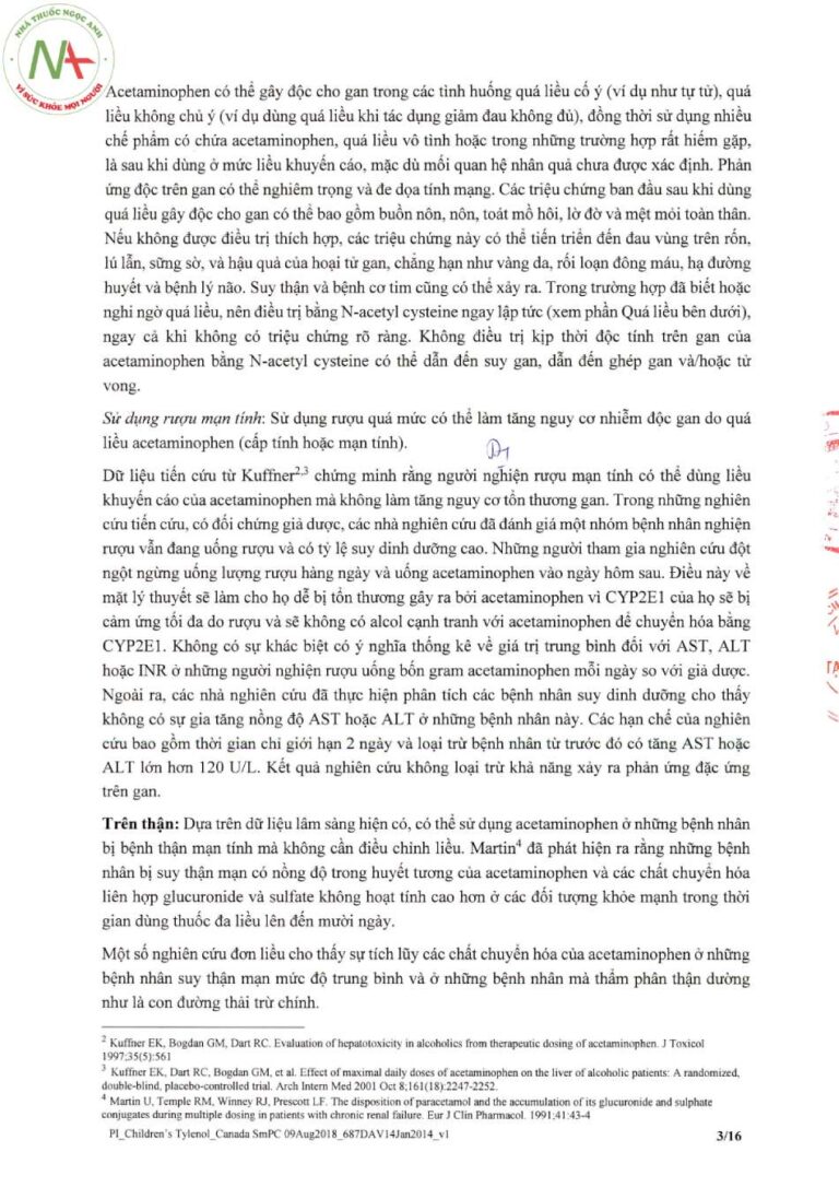 Thuốc hạ sốt Children’s Tylenol 60ml cho trẻ em giá bao nhiêu, mua ở đâu?
