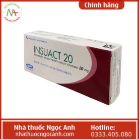 Thuốc Insuact 20 là thuốc gì, giá bao nhiêu, mua ở đâu, tác dụng gì