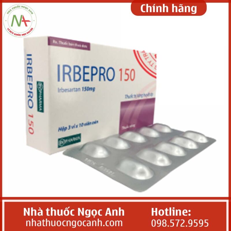 Thuốc Irbepro 150 mg có tác dụng gì, giá bao nhiêu, mua ở đâu?