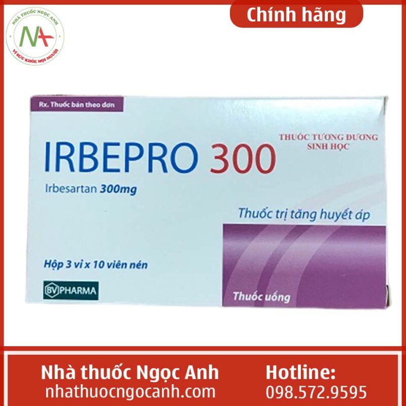 Thuốc Irbepro 300 mg có tác dụng gì, giá bao nhiêu, mua ở đâu?