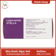 Loperamide STELLA là thuốc gì? Cách dùng? Liều dùng? Mua ở đâu? Giá bao ...