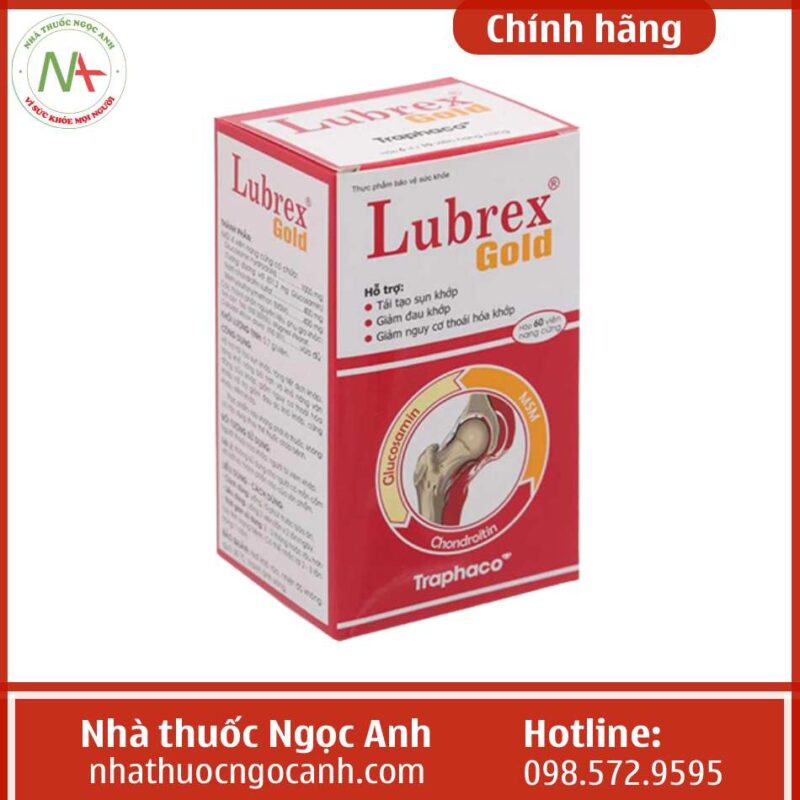 Thuốc Lubrex Gold có tác dụng gì? Mua ở đâu? Giá bao nhiêu?