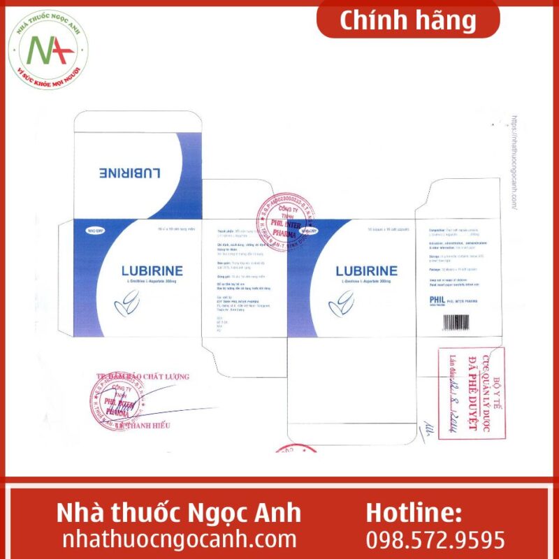 Thuốc Lubirine có tác dụng gì? Mua ở đâu? Giá bao nhiêu?
