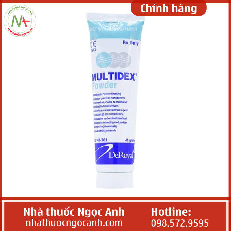 Thuốc Multidex Powder có tác dụng gì? Giá bao nhiêu? Mua ở đâu