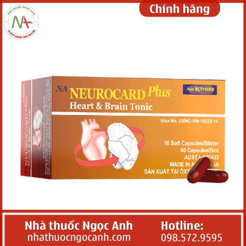 Thuốc NA Neurocard Plus là gì? Mua ở đâu? Giá bao nhiêu?