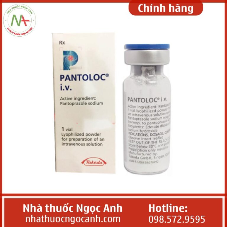 Thuốc tiêm Pantoloc I.V có tốt không? Mua ở đâu? Giá bao nhiêu?