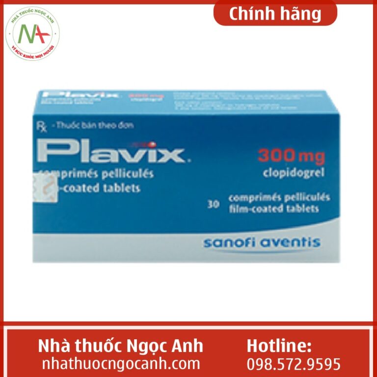 Thuốc Plavix 300mg có tác dụng gì, là thuốc gì, giá bao nhiêu?