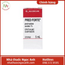 Thuốc nhỏ mắt Pred Forte 1% có tốt không? Mua ở đâu? Giá bao nhiêu?