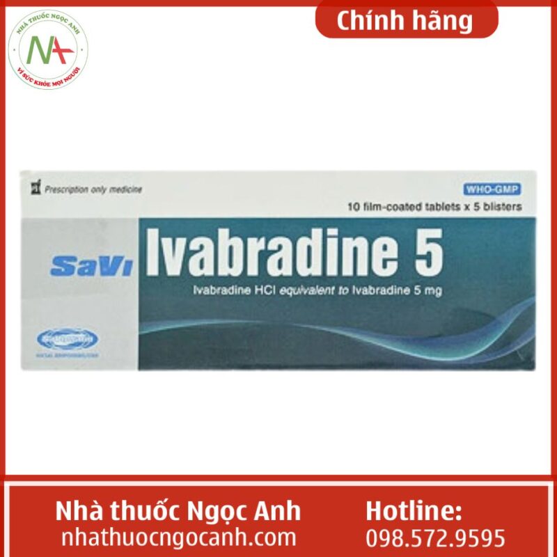 Ivabradin là thuốc gì? Công dụng, Cơ chế hoạt động, Liều dùng