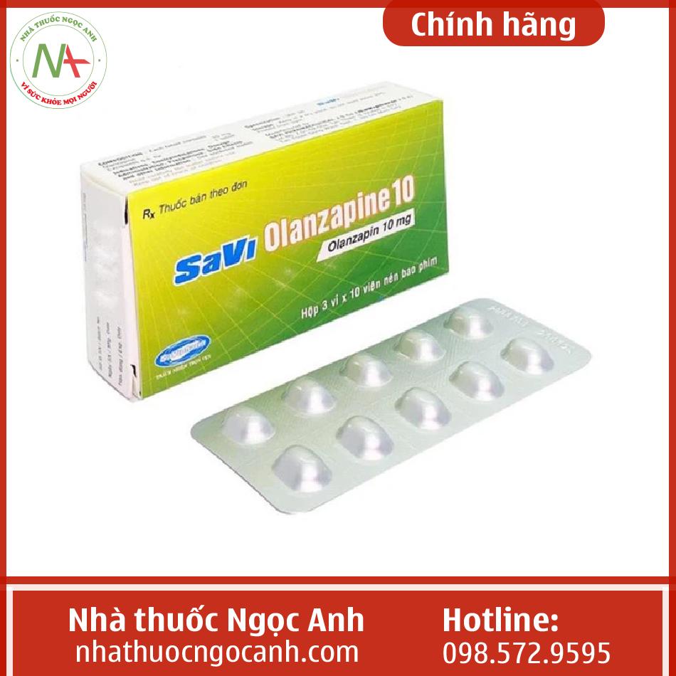Thuốc SaVi Olanzapine 10mg giá bao nhiêu, là thuốc gì, mua ở đâu?