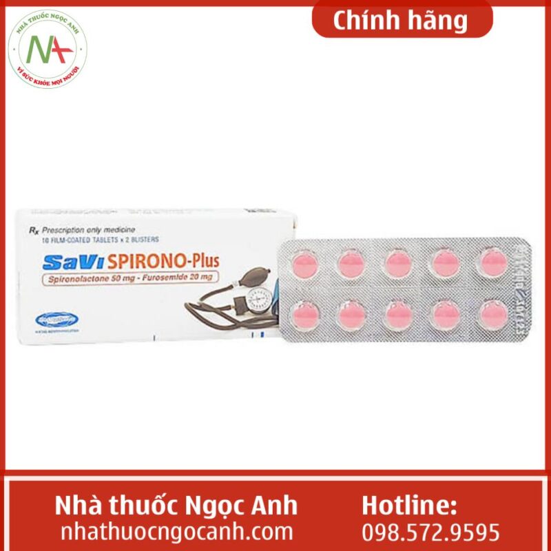 Thuốc Savispirono-Plus là thuốc gì, giá bao nhiêu, mua ở đâu, tác dụng gì