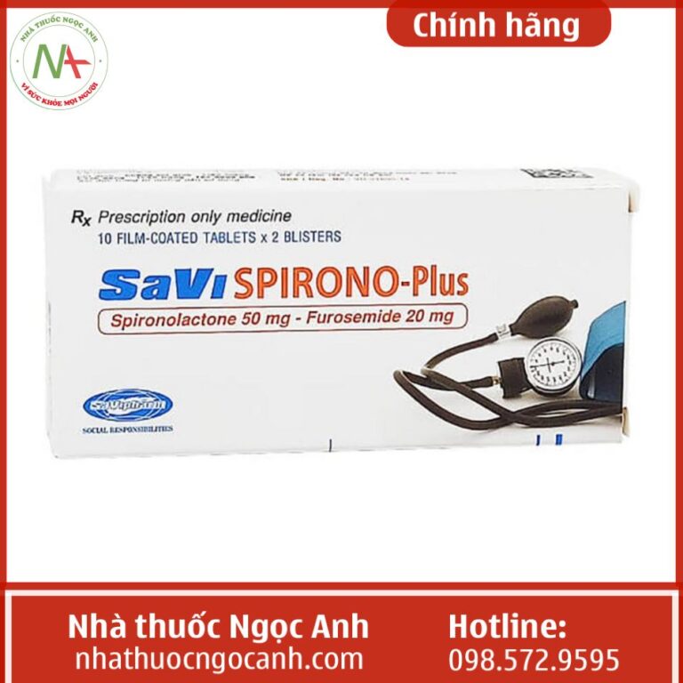 Thuốc Savispirono-Plus là thuốc gì, giá bao nhiêu, mua ở đâu, tác dụng gì