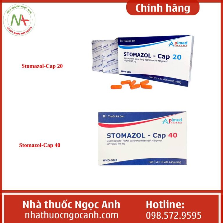 Thuốc Stomazol-Cap 40 tác dụng tốt, mua ở đâu, giá bao nhiêu?