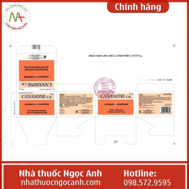 Thuốc Canasone C.B. là thuốc gì? Mua ở đâu? Giá bao nhiêu?