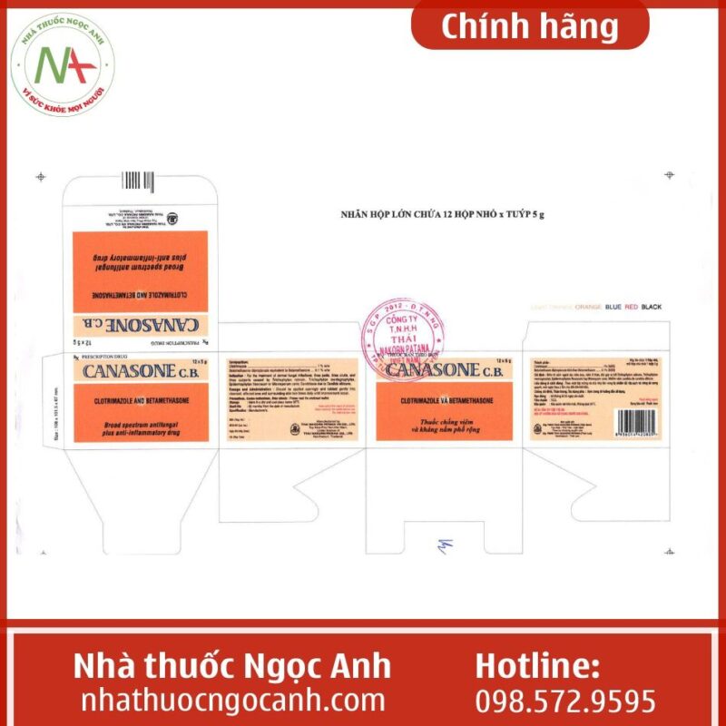 Thuốc Canasone C.B. là thuốc gì? Mua ở đâu? Giá bao nhiêu?