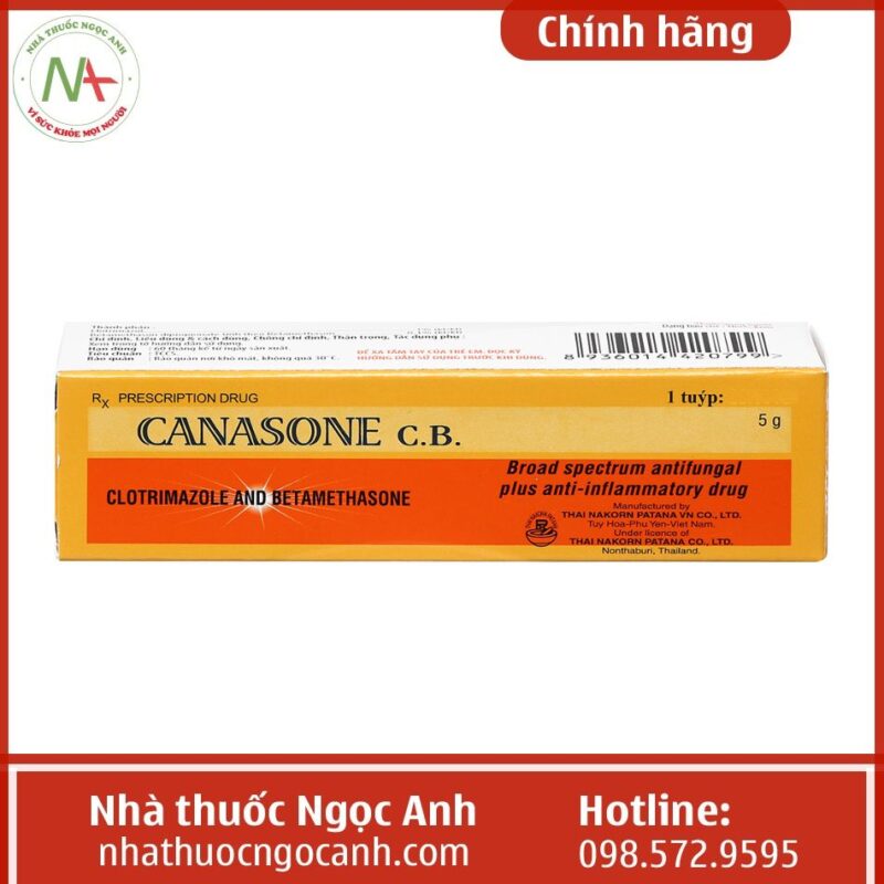 Thuốc Canasone C.B. là thuốc gì? Mua ở đâu? Giá bao nhiêu?