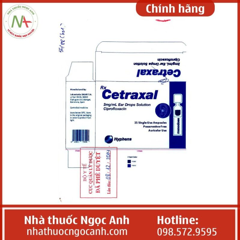 Thuốc Cetraxal là thuốc gì? Mua ở đâu? Giá bao nhiêu?