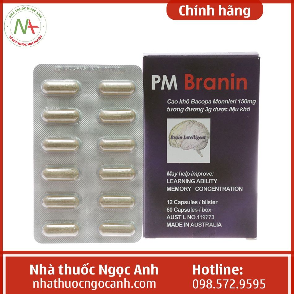 Thuốc PM Branin là thuốc gì? Mua ở đâu? Giá bao nhiêu?