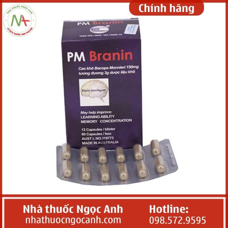 Thuốc PM Branin là thuốc gì? Mua ở đâu? Giá bao nhiêu?