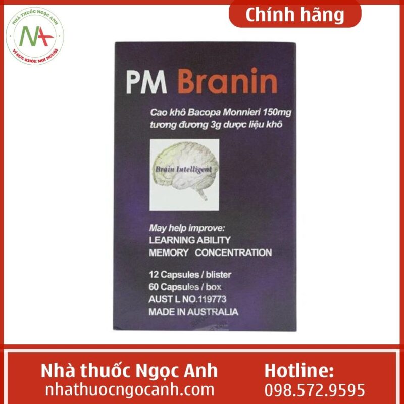 Thuốc PM Branin là thuốc gì? Mua ở đâu? Giá bao nhiêu?