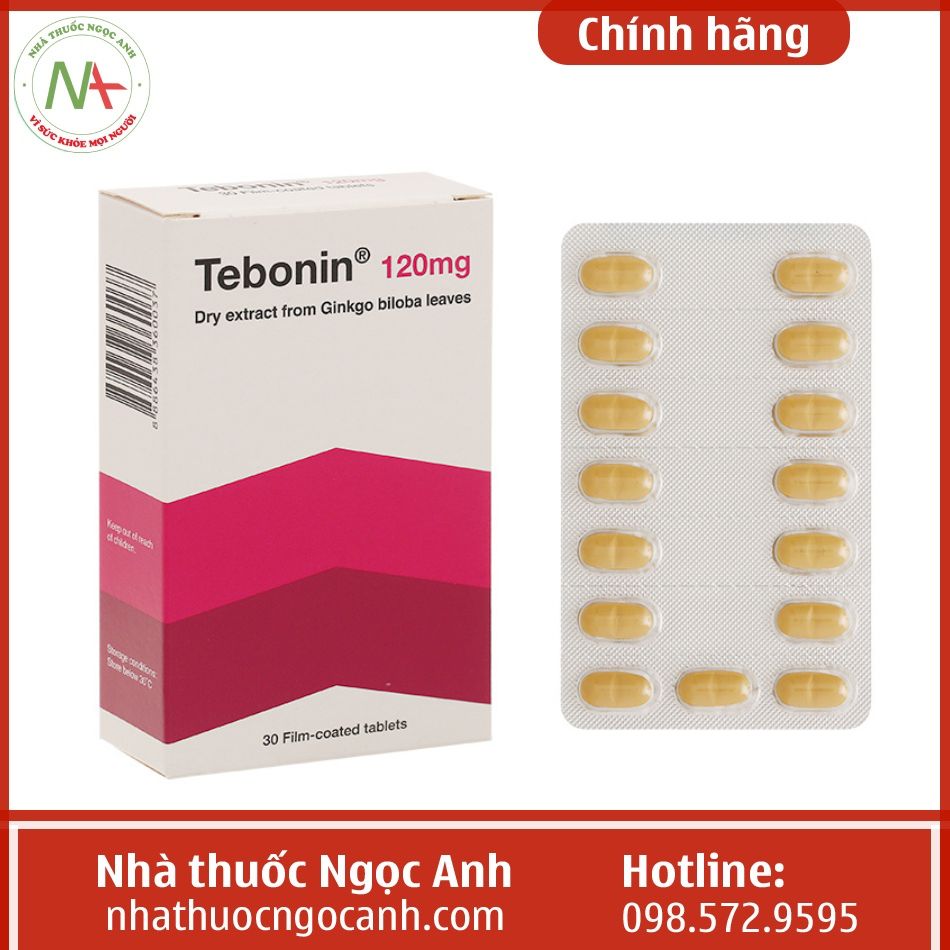 Thuốc Tebonin 120mg là thuốc gì? Mua ở đâu? Giá bao nhiêu?