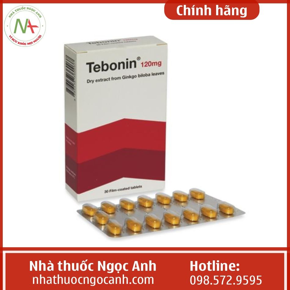 Thuốc Tebonin 120mg là thuốc gì? Mua ở đâu? Giá bao nhiêu?
