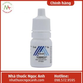 Thuốc nhỏ mắt Tobrex giá bao nhiêu tiền, dùng cho trẻ sơ sinh được không?