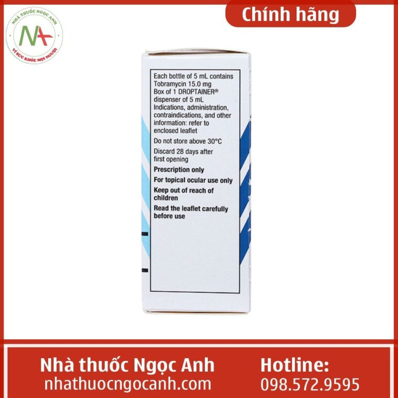 Thuốc nhỏ mắt Tobrex giá bao nhiêu tiền, dùng cho trẻ sơ sinh được không?
