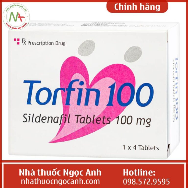 Thuốc điều trị rối loạn cương dương Torfin 100 giá bao nhiêu, mua ở đâu?