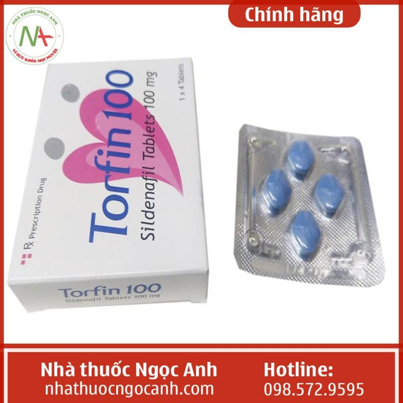 Thuốc điều trị rối loạn cương dương Torfin 100 giá bao nhiêu, mua ở đâu?