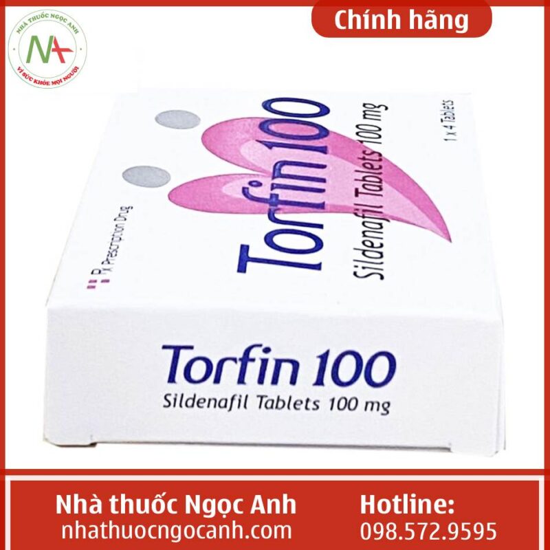 Thuốc điều trị rối loạn cương dương Torfin 100 giá bao nhiêu, mua ở đâu?