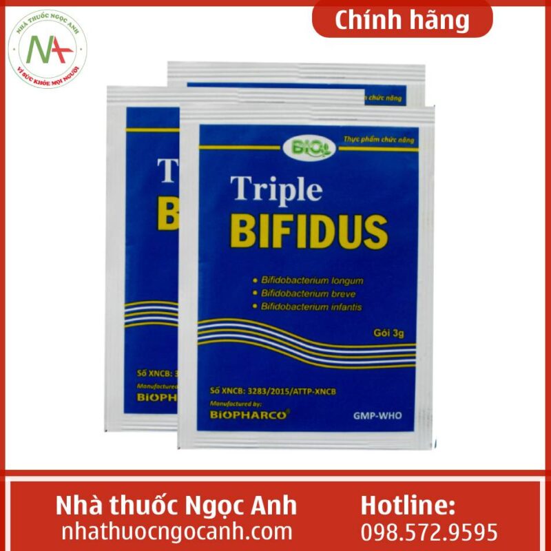 Thuốc Triple Bifidus có tác dụng gì, giá bao nhiêu, mua ở đâu?