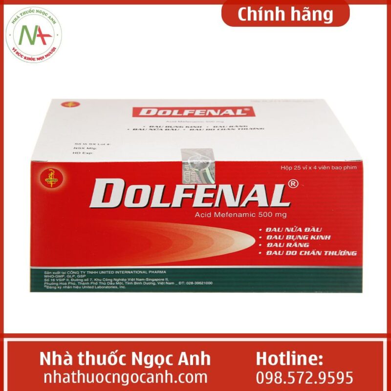 Thuốc Dolfenal là thuốc gì? Mua ở đâu? Giá bao nhiêu?