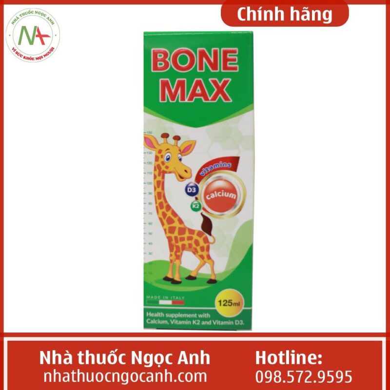 Thuốc Bone Max là gì, có tác dụng gì, giá bao nhiêu, mua ở đâu