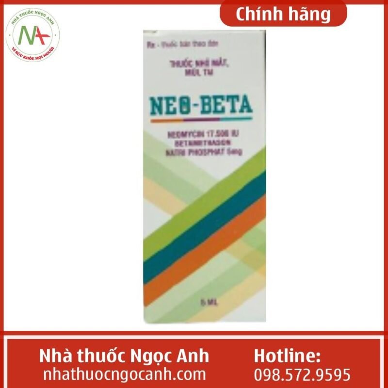 Thuốc Neo-Beta là thuốc gì, tác dụng gì, giá bao nhiêu, mua ở đâu