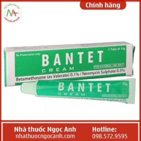 Thuốc Bantet Cream là gì, có tác dụng gì, giá bao nhiêu, mua ở đâu