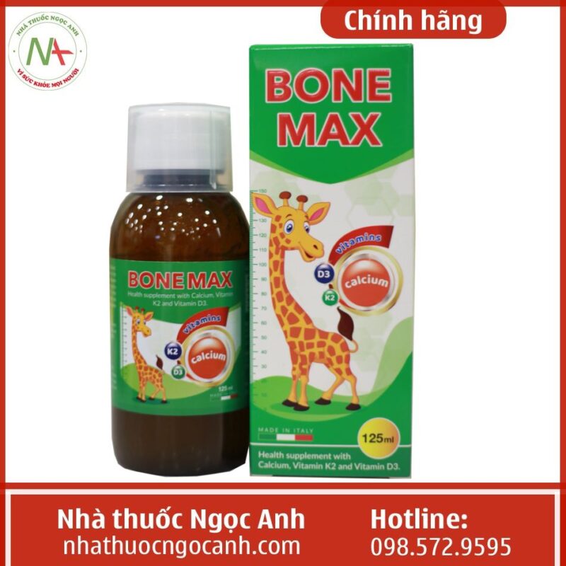 Thuốc Bone Max là gì, có tác dụng gì, giá bao nhiêu, mua ở đâu