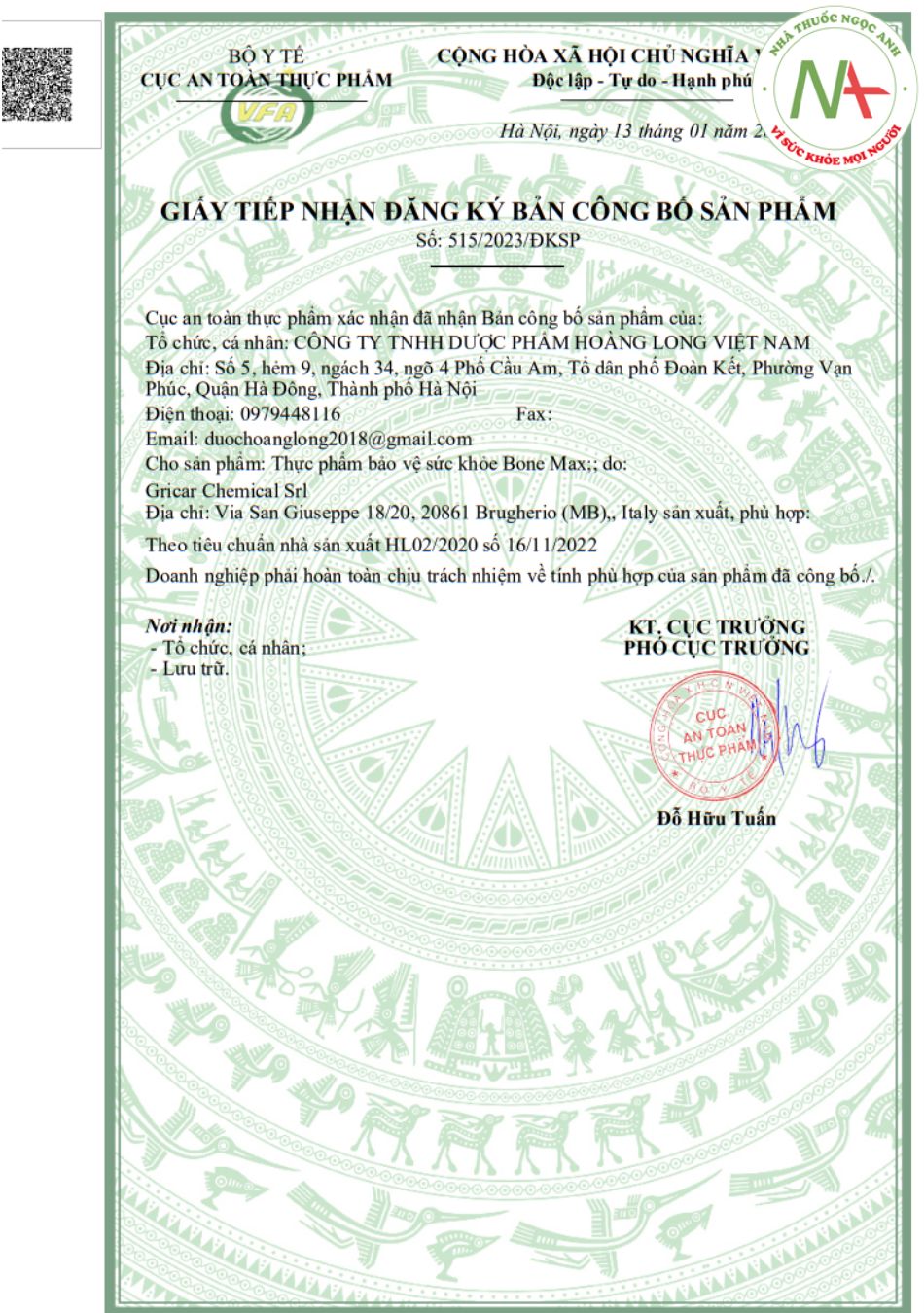 Thuốc Bone Max là gì, có tác dụng gì, giá bao nhiêu, mua ở đâu