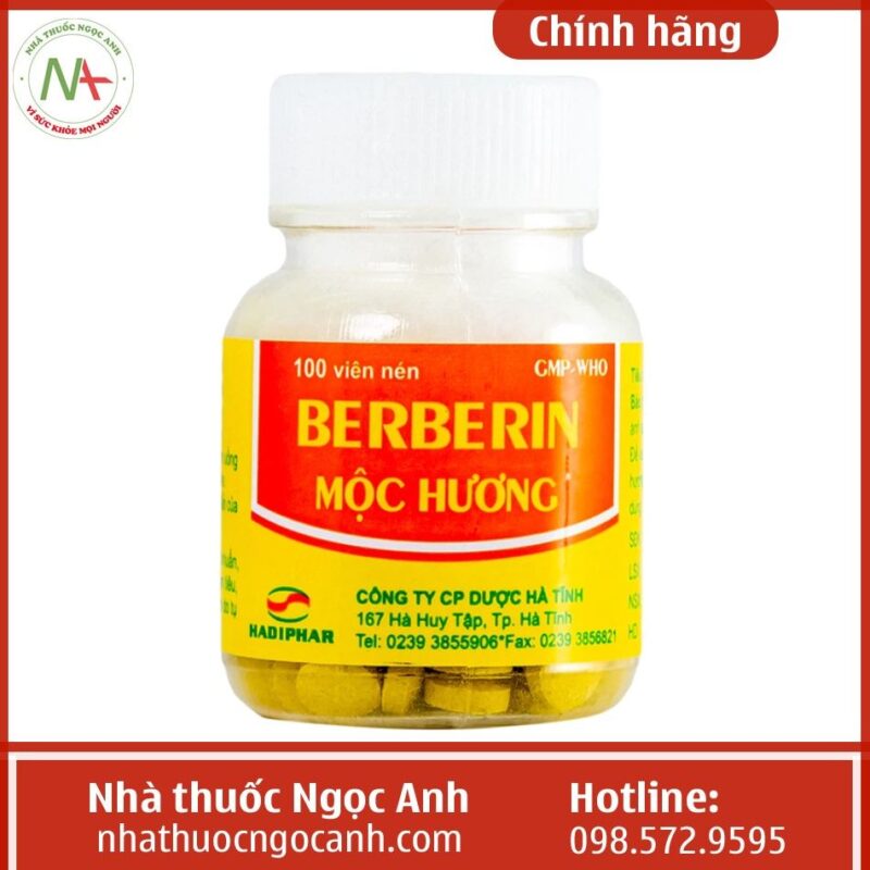 Thuốc Berberine là thuốc gì? Có phải kháng sinh không? Cách sử dụng thế ...