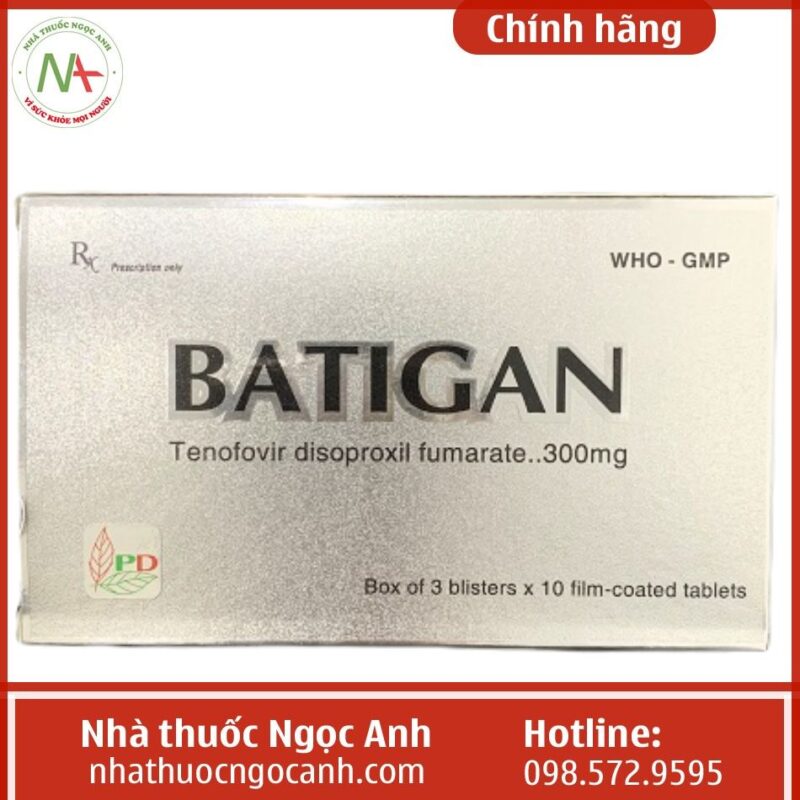 Thuốc Batigan là gì, có tác dụng gì, giá bao nhiêu, mua ở đâu