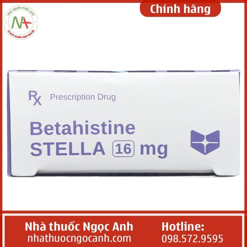 Thuốc Betahistine Stella 16mg là gì, giá bao nhiêu, mua ở đâu