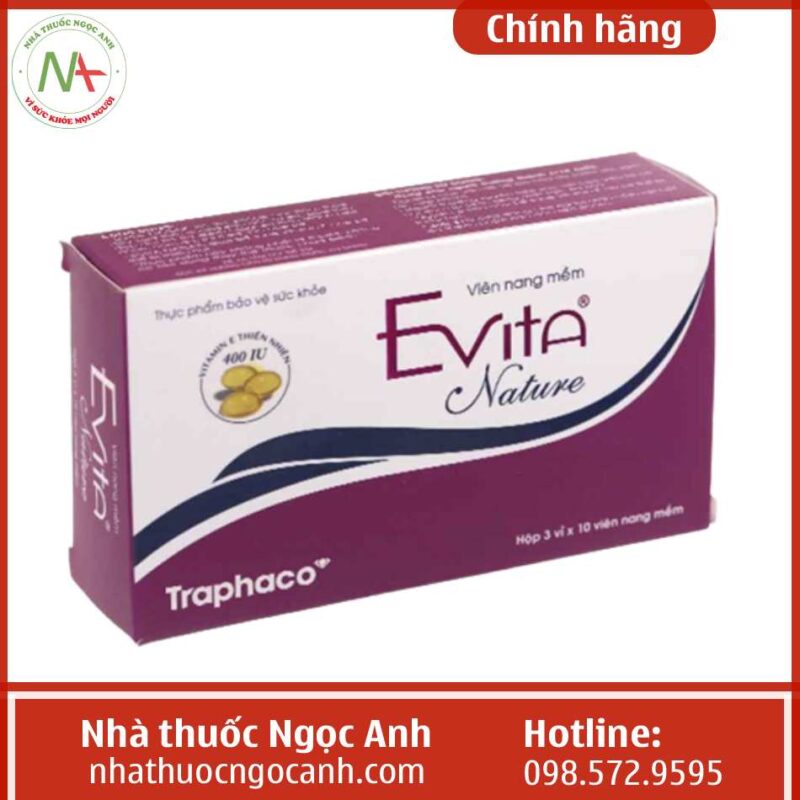 Thuốc Evita Nature có tác dụng gì, mua ở đâu, giá bao nhiêu?