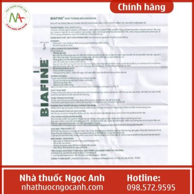 Thuốc Biafine là gì, có tác dụng gì, giá bao nhiêu, mua ở đâu