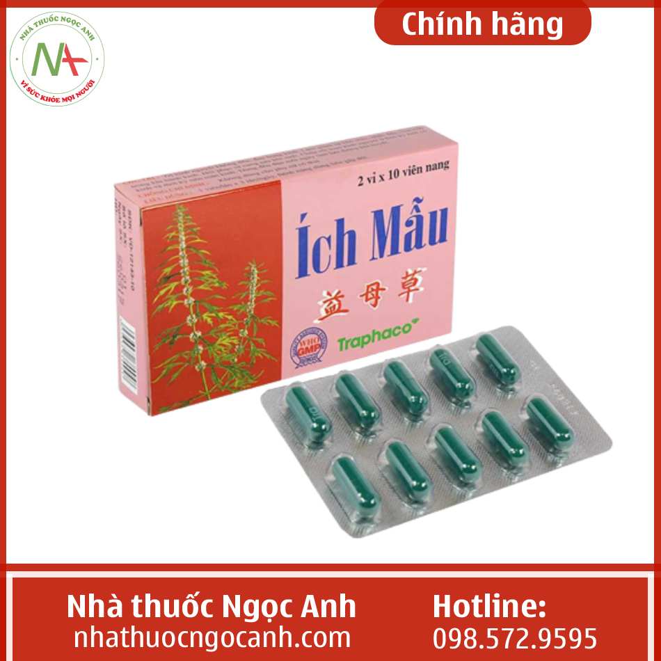 Thuốc Ích mẫu Traphaco: Tác dụng, giá bao nhiêu, mua ở đâu?
