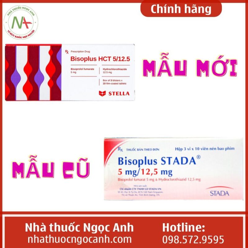 Thuốc Bisoplus HCT 5/12.5 Stella là gì, giá bao nhiêu, mua ở đâu