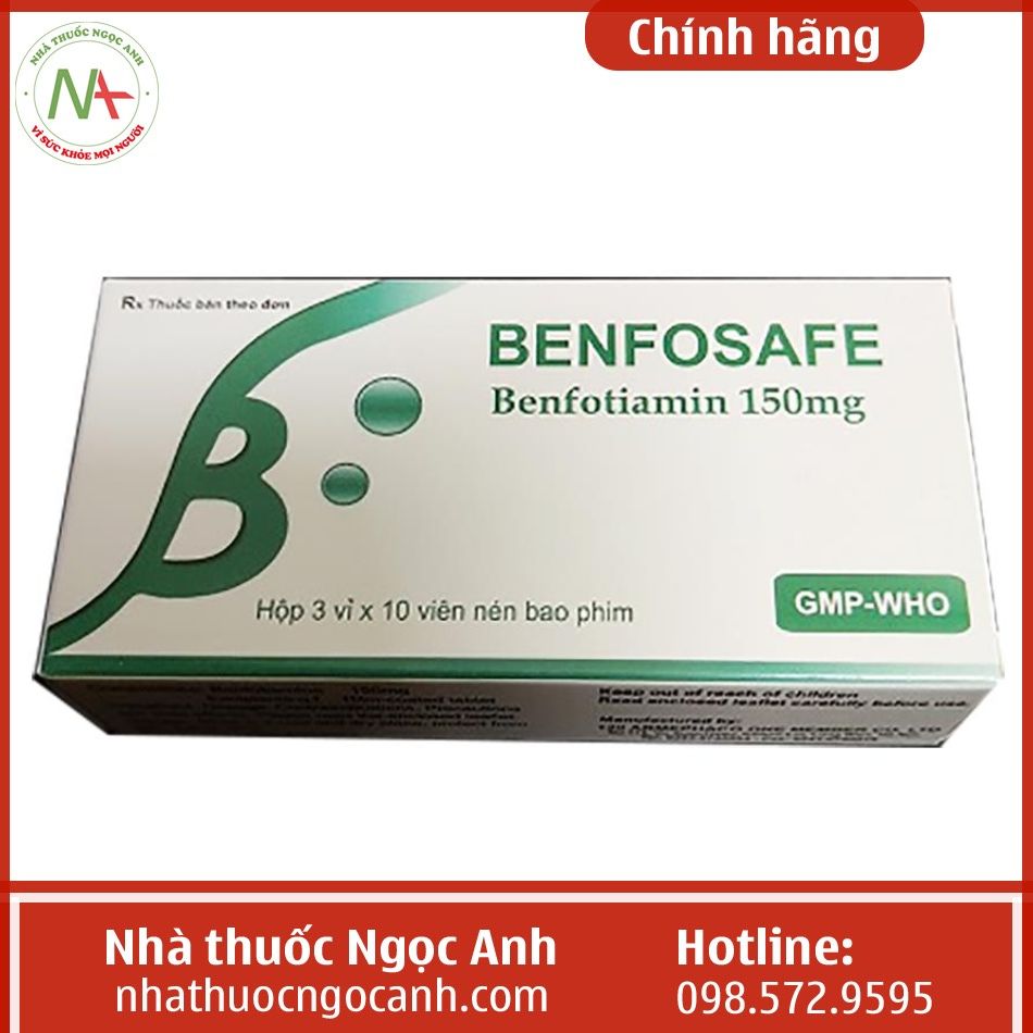 Thuốc Benfosafe 150mg có tác dụng gì, giá bao nhiêu, mua ở đâu